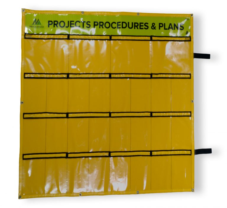 Projects Procedures & Plans Information Board - Custom Mining & Safety ...