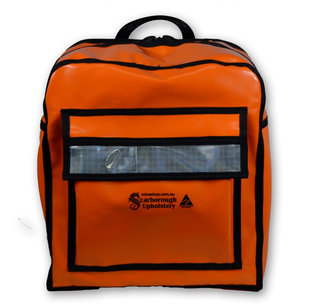 Heavy Duty Round Topped Zippered BackPack - Custom Mining & Safety ...