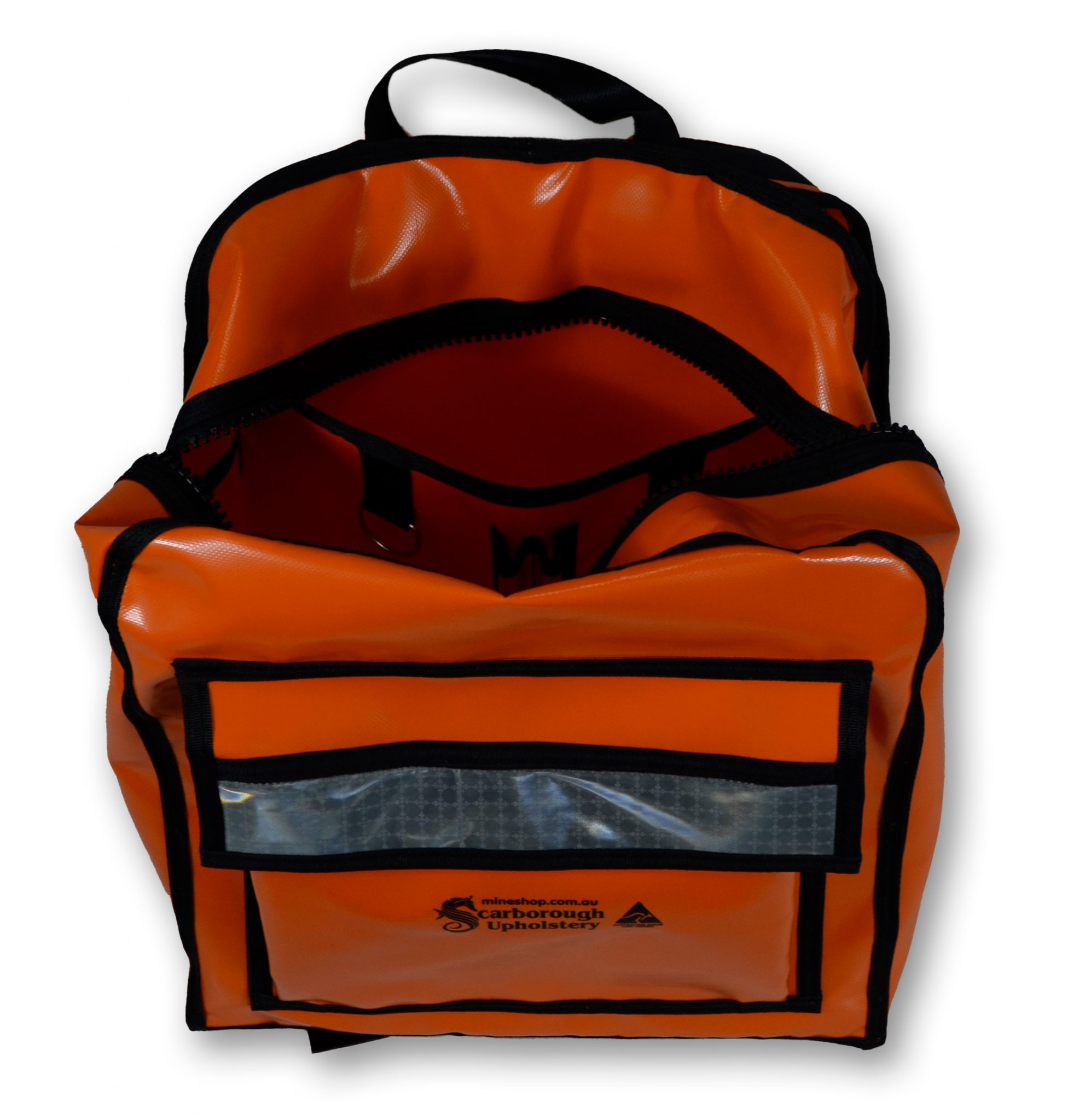 Heavy Duty Round Topped Zippered BackPack - Custom Mining & Safety ...
