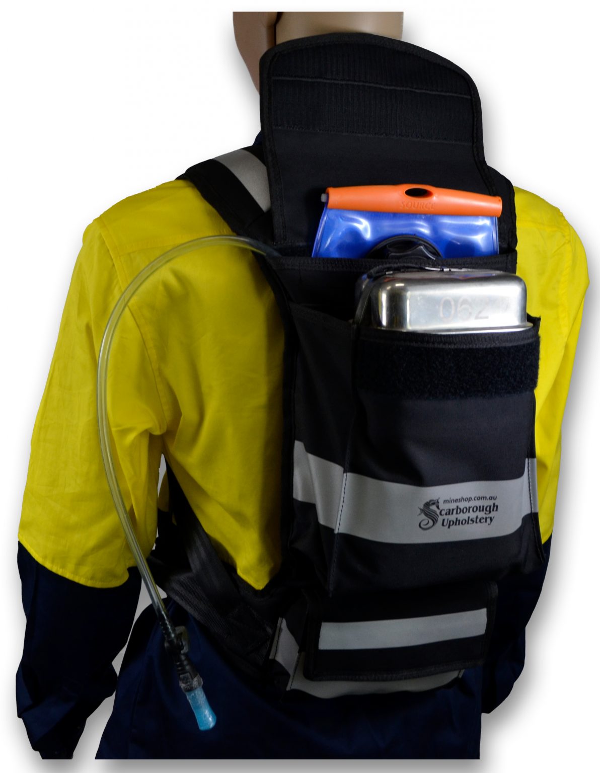 Backpack for CSE, ICCL Battery Pouch & Hydro Pouch - Custom Mining ...