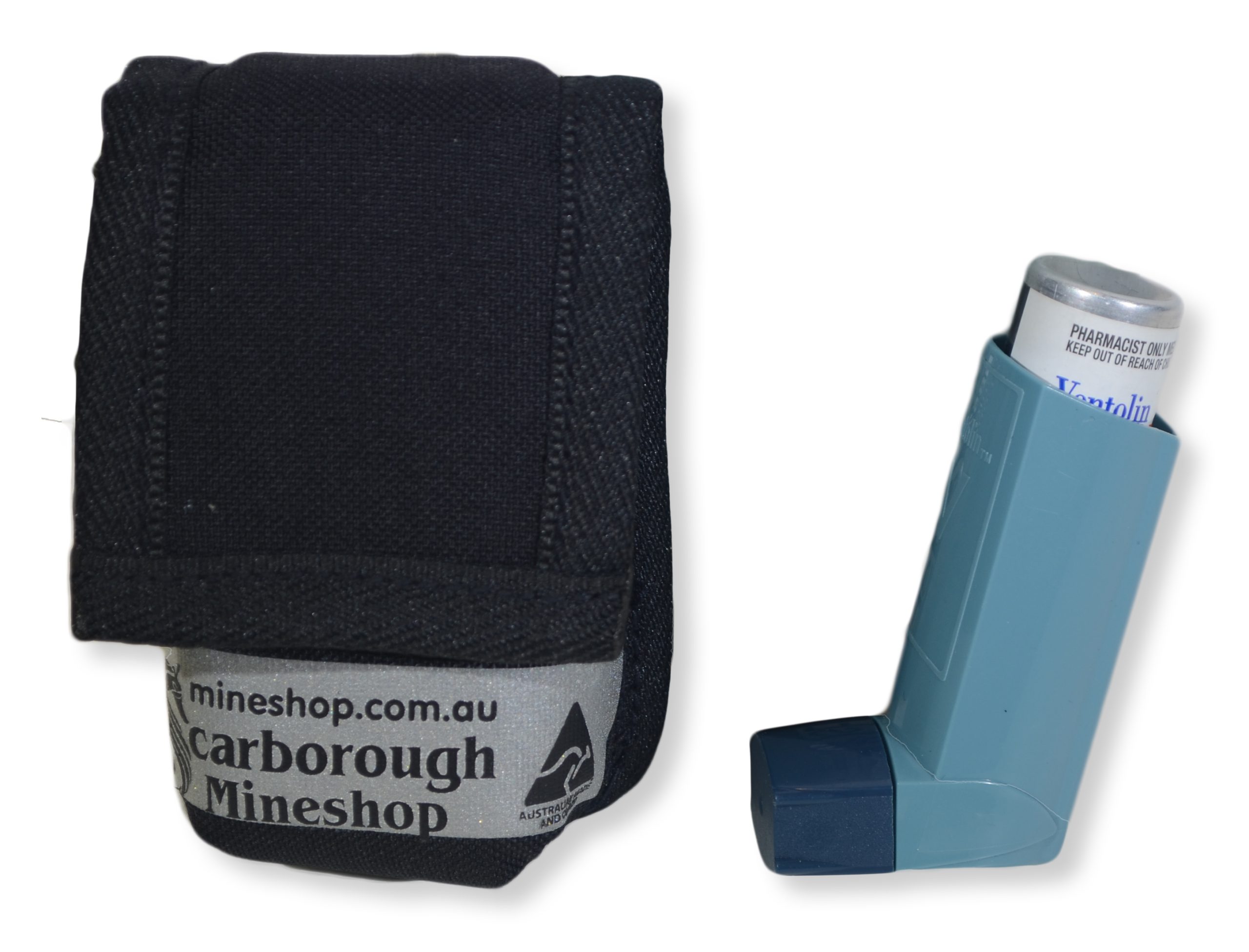 Ventolin Inhaler Padded Pouch with Belt Loop - Mineshop